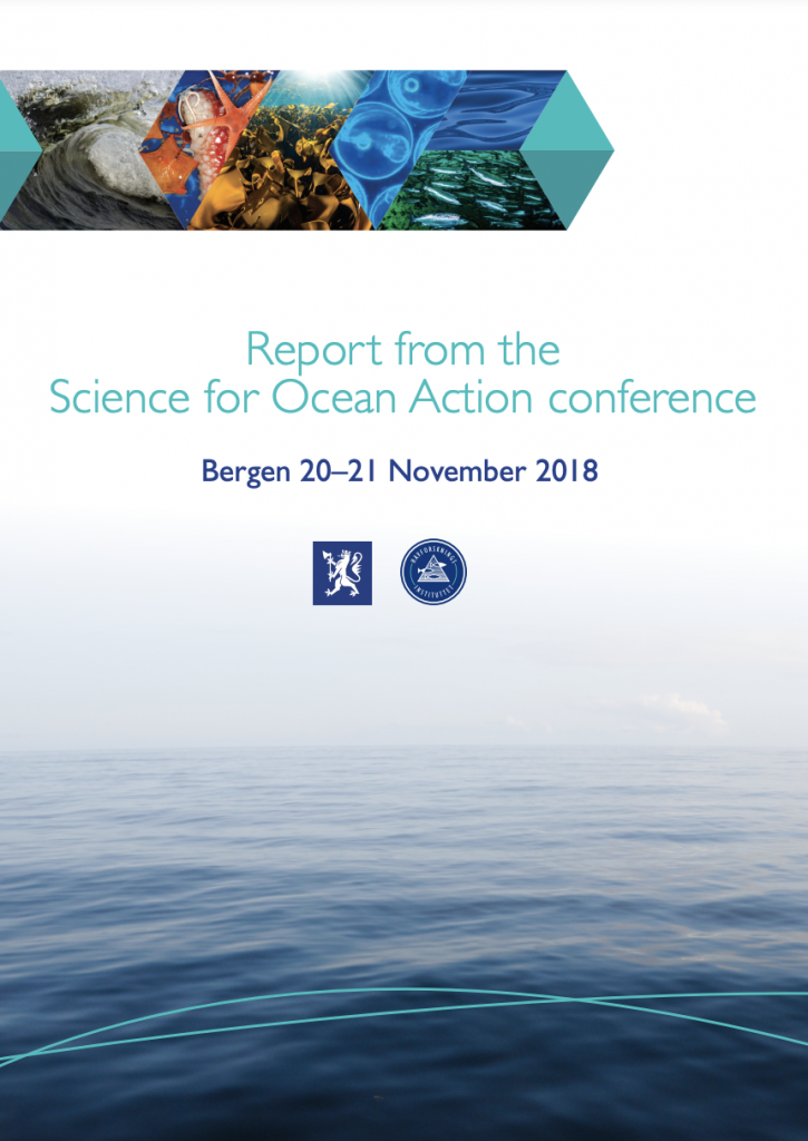 "Key Outcomes from Science for Ocean Action Conference - Ocean Panel"